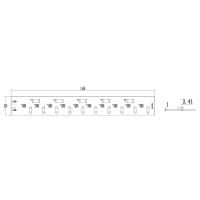 China 145*20mm 275nm 4-6W 120 Deg UVC LED Lights COB Module For Food Preservation for sale