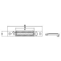 China 99*14mm UVC 275nm 15W / 20W 120deg COB UV Module For  Medical Equipment for sale