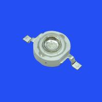 China 435nm 2 Pins Clear Convex Lens 140 Deg 3W High Power Blue LED Diode for sale