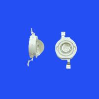 China 435nm 2 Pins Clear Convex Lens 140 Deg 3W High Power Blue LED Diode for sale