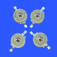 China 740nm 2V Clear Convex Lens 120 Deg 3W High Power IR LED For Plant Grow Light for sale