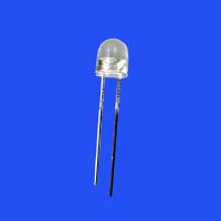 China High Luminous Intensity 6mm Head Height F5 30deg Cool White Color 1W DIP 5mm LED Diode for sale