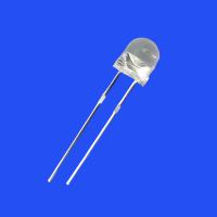 China High Luminous Intensity 6mm Head Height F5 30deg Cool White Color 1W DIP 5mm LED Diode for sale