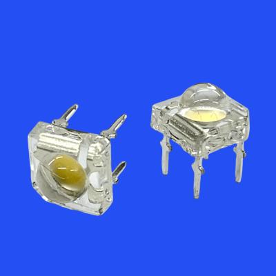 China F5 Convex Lens Piranha LED Bulb 60 Deg Nature White Color Integrated Zener 5mm LED For Railway for sale
