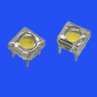 China F5 0.5W Yellow Color Super Flux Piranha LED Integrated Zener Clear Lens 80 Deg 5mm LED For Warning And Arrow Lights for sale