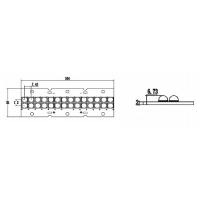 China 104*35mm 10435 365nm 240-320W 48-54V 60 Deg UVA Module For Material Analysis for sale