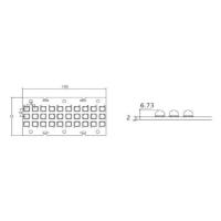 China 100*50mm 10050 365nm 250-360W 60 Deg UV Module UVA LED Array For Printing Cure for sale