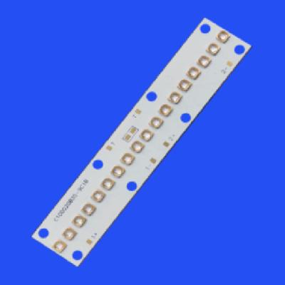 China 100*20mm 10020 365nm 30-50W 30 Deg 60 Deg UVA LED Array Module For Fluorescence Detection for sale