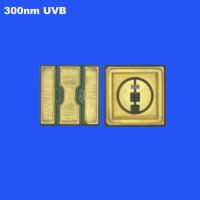 China UVB 0.6W 3535 SMD LED Diode 300nm High Radiant Power 120 Deg Photocuring Diodes For Glue Curing for sale