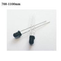 China Infrared Through Hole Receiving Tube Black Lens 700-1100nm IR Dip LED Diode for sale