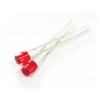 China Through Hole IR Receiving Tube Tinted Red Lens 620nm IR Dip LED Diode for sale