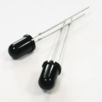 China F5 Infrared 32V Plastic Sealed Receiving Tube Black Color Lens 700-1100nm IR Dip 5mm LED Diode for sale