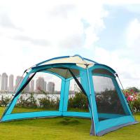 China 210T Double Layer Outdoor Sport Tent 360x360x220cm Automatic 4-6 Person Camping Shelter for sale