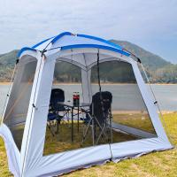 China 210T Double Layer Outdoor Sport Tent 360x360x220cm Automatic 4-6 Person Camping Shelter for sale