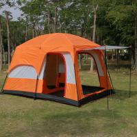 China Polyester Oxford 210D 8 Person Family Camping Tent 4 Season Waterproof Double Layer for sale