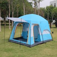 China Four Season 10 Person Family Camping Tent 320x220x195cm Waterproof 2000mm for sale