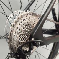 China Carbon Fiber Road Bike 26 Inch Disc Brake 21 Speed Racing Bicycle Full Suspension Frame for sale