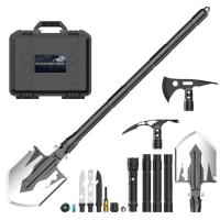 China Multifunctional Camping Tool Kit 37.8in Shovel Axe Set 3CR13 Stainless Steel Outdoor Survival Gear for sale