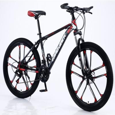 China High Carbon Steel Mountain Bike 26 Inch Disc Brake 150kg Load Capacity Unfoldable Hard Frame for sale