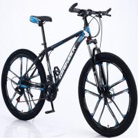 China High Carbon Steel Mountain Bike 26 Inch Disc Brake 150kg Load Capacity Unfoldable Hard Frame for sale