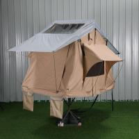 China PU Coated 3000mm SUV Roof Top Tent 2-3 Person Hard Shell Camping for sale
