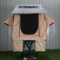 China PU Coated 3000mm SUV Roof Top Tent 2-3 Person Hard Shell Camping for sale
