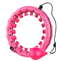 China Smart Auto Spinning Non Drop Weighted Hula Hoop 1.7kg 1.5kg 1.3kg ABS Fitness Gym for sale