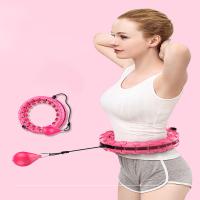 China Smart Weighted Hula Hoop ABS Adjustable Fitness Exercise for Weight Loss 1.7kg for sale