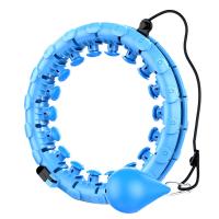 China ABS 24 Section Weighted Smart Hula Hoop 1.3kg Fitness Exercise for Weight Loss for sale
