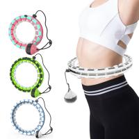 China Adults Slimming Body Smart Weighted Hula Hoop Plus Size for sale