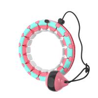 China Silicone ABS Weighted Intelligent Hula Hoop Adjustable Size for sale