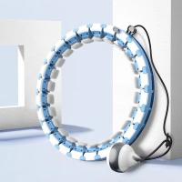China 24 Knots Smart Hula Hoop ABS Silicone Adjustable Fitness Hoop for Home Gym Weight Loss for sale