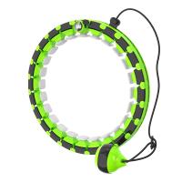 China 24 Knots Smart Hula Hoop ABS Silicone Adjustable Fitness Hoop for Home Gym Weight Loss for sale