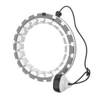China 24 Knots Smart Hula Hoop ABS Silicone Adjustable Fitness Hoop for Home Gym Weight Loss for sale