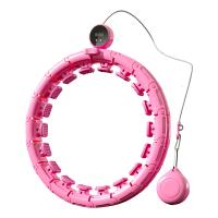 China Smart Counting Hula Hoop ABS PVC PP Adjustable 24 Sections Waist Fitness 20-50 Inch for sale