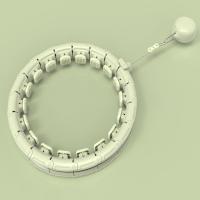 China Smart Counting Hula Hoop Adjustable 24 Sections ABS PVC PP Fitness Exercise for sale