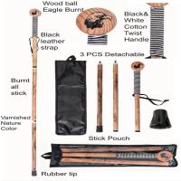 China Hand Carved Peach Wood Walking Stick 90cm for Seniors Outdoor Hiking Cane for sale