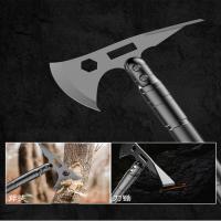 China CHUNYOO 12-in-1 Aluminum Alloy Survival Tool Set with 3CR13 Steel Shovel and Axe for Outdoor Emergency for sale