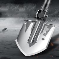 China CHUNYOO 12-in-1 Aluminum Alloy Survival Tool Set with 3CR13 Steel Shovel and Axe for Outdoor Emergency for sale
