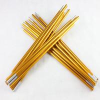 China Collapsible Adjustable Tent Poles 2000x19mm With Rubber Band for sale