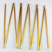 China 6000 Series Aluminum Adjustable Tent Poles One Section 400mm for sale