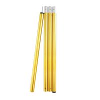 China Custom Aluminum Alloy Tent Poles 19mm Diameter 6000 Series Adjustable Length for sale