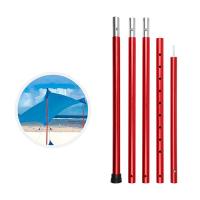 China UV Resistant Tent Adjustable Extension Pole Aluminium Alloy Round Connects for sale