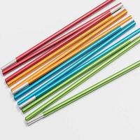 China 19mm 1600mm Aluminum Telescopic Tent Pole 6061 7071 Adjustable Camping Pole for sale