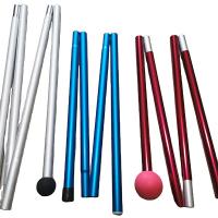 China 19mm 1600mm Aluminum Telescopic Tent Pole 6061 7071 Adjustable Camping Pole for sale