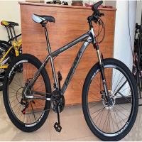 China 26 Inch Unfoldable Hard Frame Mountain Bike 150kg Capacity Disc Brake Steel Frame for sale