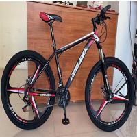 China 26 Inch High Carbon Steel Mountain Bike 21 Speed Disc Brake Hardtail Off Road Bicycle for sale