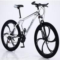 China 26 Inch High Carbon Steel Mountain Bike 21 Speed Disc Brake Hardtail Off Road Bicycle for sale