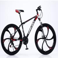 China 150kg Capacity 26 Inch Mountain Bike Hard Frame Steel Dual Disc Brake 21 24 27 Speed for sale