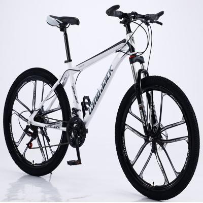 China Unfoldable 26 Inch Disc Brake Mountain Bike Steel Frame 21 Speed for sale